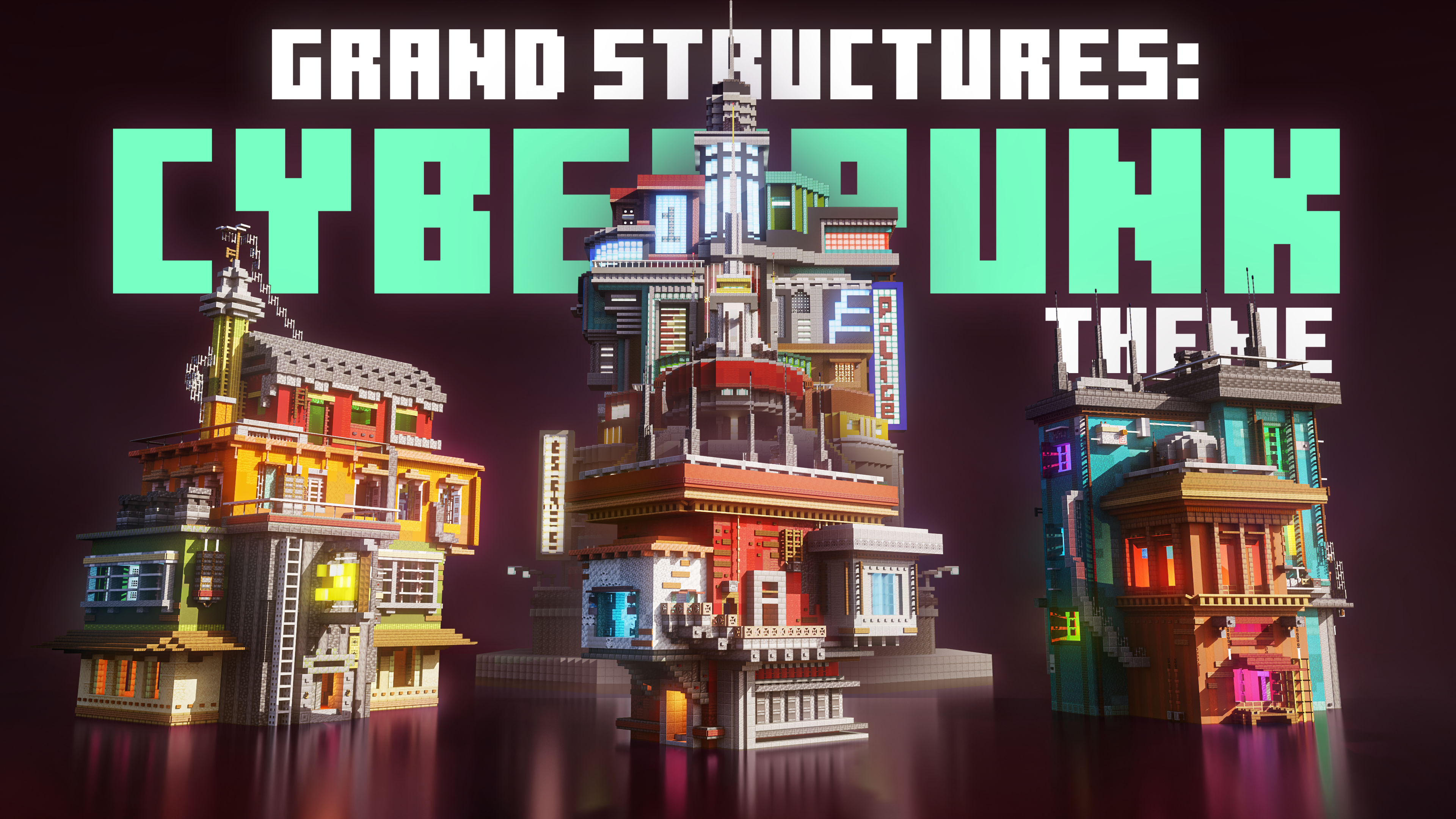 Grand Structures: Cyber Punk Theme – MC-Shop